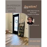 Monique Thompson LPC (Broaddus) - Book Appointment Online!